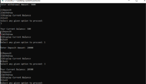 Simple Bank System In C++ With source Code - Source Code & Projects