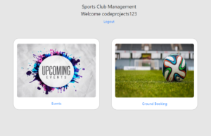 Sports Club Management System in Django - Source Code & Projects