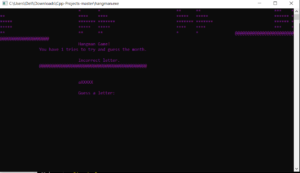 Simple Hangman In C++ With Source Code - Source Code & Projects