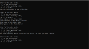 Movie Management In Python with Source Code - Source Code & Projects
