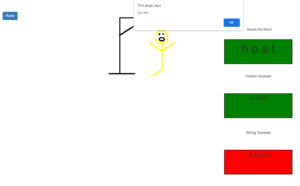 GUI Based Hangman In JavaScript With Source Code - Source Code & Projects
