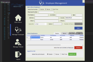 Hospital Management In C# With Source Code - Source Code & Projects