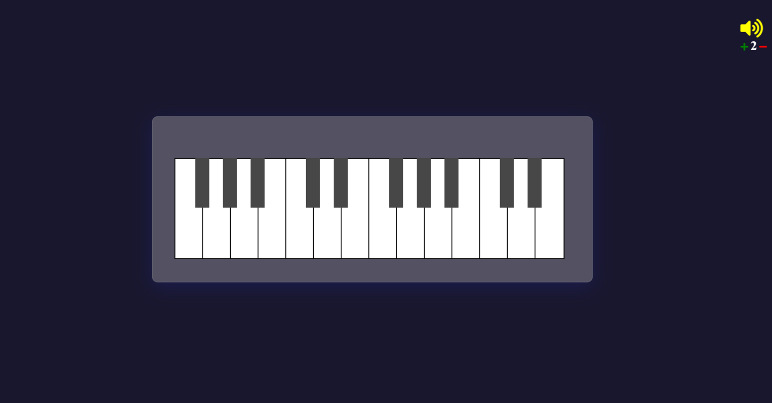 Virtual Piano In Javascript With Source Code Source Code And Projects 2095