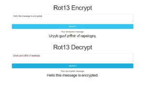 Rot13 Cypher In JavaScript With Source Code - Source Code & Projects